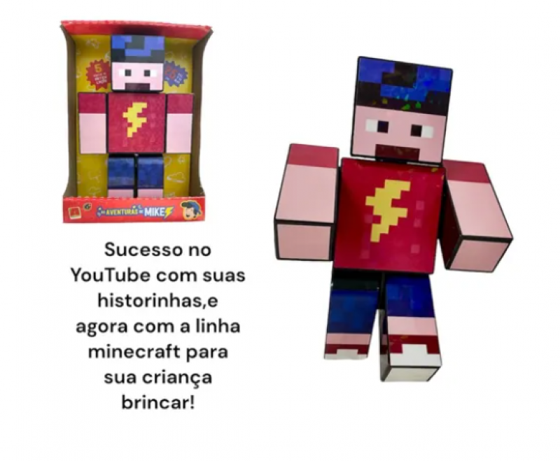 BONECO 25 CM TURMA DO MIKE PDV | Distribuidora 12 de Outubro